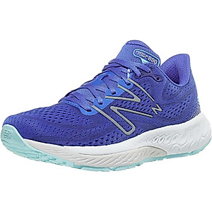New Balance Women's W880O13 Running Shoe, Marine Blue/Bright Cyan, 7 Wide