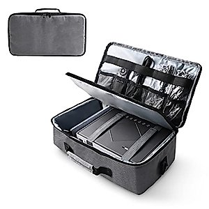 HISION Projector Bag Mini Projector Case Portable Case for Mini Projector and Accessories