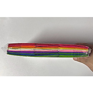 CHEPULA 50 Pack Paper Party Favor Bags,Kids Goodie Bags with 60 PCS Stickers Small Gift Bag for Birthday Party Baby Shower Favor Supplies（Size: 9.4" * 5.1" * 3.15" )