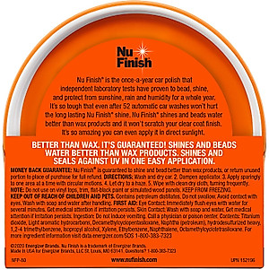 Car Polish by Nu Finish, Better Than Wax Paste Polish for Cars, Trucks, 14 Oz Each