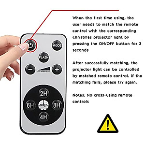 YINUO LIGHT Christmas Laser Lights, Projector Lights Landscape Spotlight Red and Green Star Show with Christmas Decorative Patterns for Indoor Outdoor Garden Patio Wall