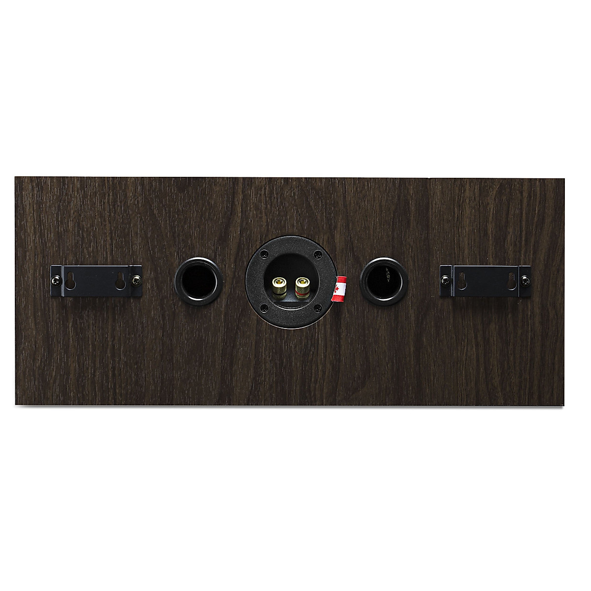 Fluance Signature HiFi Compact Surround Sound Home Theater 5.0 Channel Speaker System Including 2-Way Bookshelf, Center Channel Channel and Rear Surround Speakers - Natural Walnut (HF50WC)