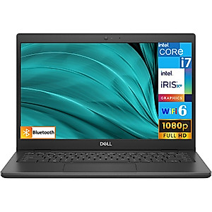 Dell Latitude 3420 Business Laptop 14.0" FHD Display (Intel i7-1165G7 4-Core 2.80GHz, 16GB RAM, 512GB PCIe SSD, Intel Iris Xe, WiFi 6, Bluetooth 5.2, Webcam, RJ-45, Micro SD Reader, Win 10 Pro)