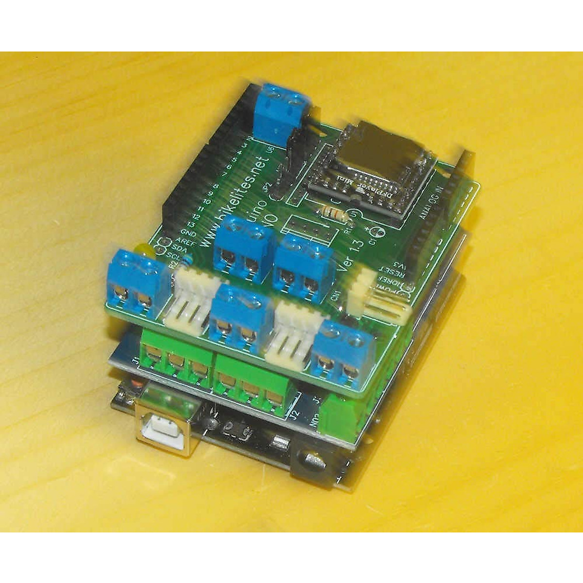 bikelites DFPlayer and Expansion Shield sh-13 for Arduino UNO