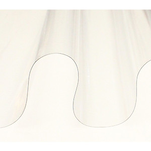 Clear Vinyl Fabric 54" Wide Sold by The Yard (12 Gauge)