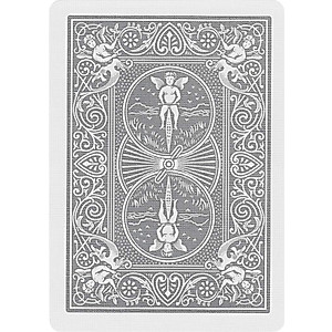 Bicycle Rider Back Silver Deck