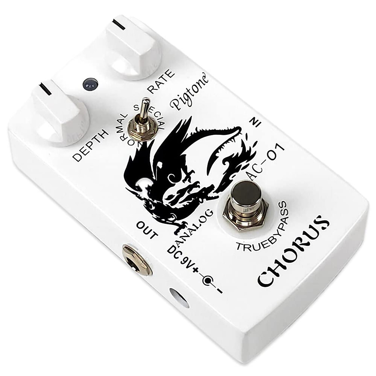 pigtone PP-25 Chorus Guitar Effect Pedal True Bypass DC 9V Analog