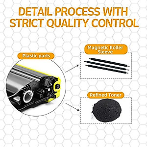 CG CHINGER TN450 Compatible Toner Cartridge Replacement for Brother TN450 TN420 TN-450 Used with HL-2270DW HL-2280DW HL-2230 HL-2240 MFC-7360N MFC-7860DW DCP-7065DN Intellifax 2840 2940 (2 Black)