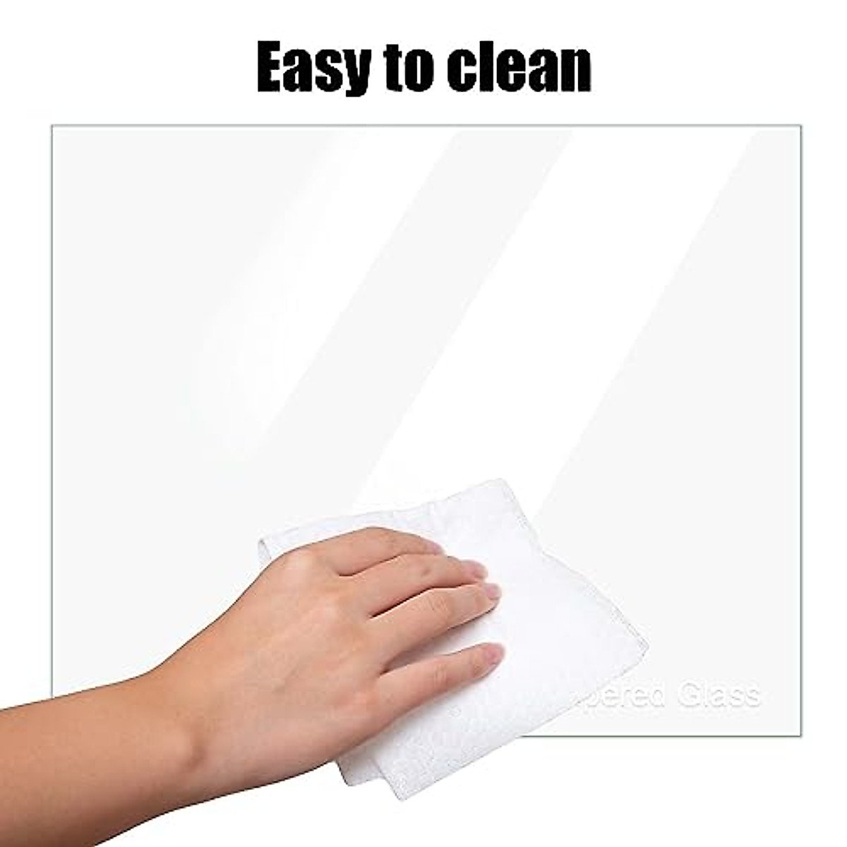 240350608 AP2115928 Refrigerator Crisper Drawer Cover Insert ，Refrigerator Glass Replacement for Frigidaire Kenmore, White-Westinghouse, Crosley Glass Shelf Replacement -24" x 15.5"Inches