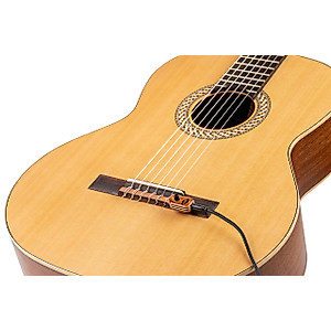 KNA Pickups Portable Piezo Nylon String Guitar Pickup with Volume Control (NG-2)