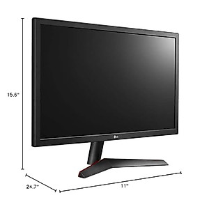 LG 24" 24GL65B-B 24 inch Ultragear™ Full HD Gaming Monitor with Radeon FreeSync™