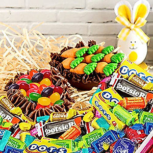 Assorted Bulk Candy, Individually Wrapped - Bulk Candy 5 LB Box Variety Pack with Tootsie Rolls, Tootsie Pops, Assorted Laffy Taffy's, Dots, Twizzlers, Assorted Jolly Rancher & Snacks More!