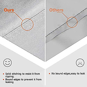 iCOVER Boat Folding Seat Cover-2 Pack 600 Denier Canvas Waterproof Heavy-Duty Weather Resistant Material Trailerable Fishing Chair Cover