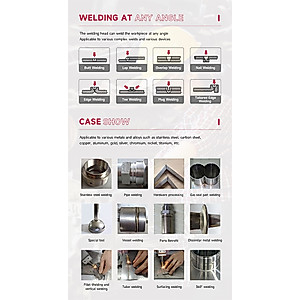 LYXC 2000W 2 in 1 Integrated Fiber Laser Welding Machine 220V Single Phase Handheld Max Laser Welder Machine With Water-cooler chassis 360° Welding for Welding&Weld Seam Cleaning