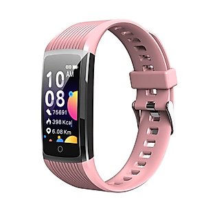 XXXDXDP Bracelet Smart Band Men Fitness Tracker Activity Smartwatch Real-time Monitor 5 in 1 Pedometer Sports Wristband Women Man (Color : A)