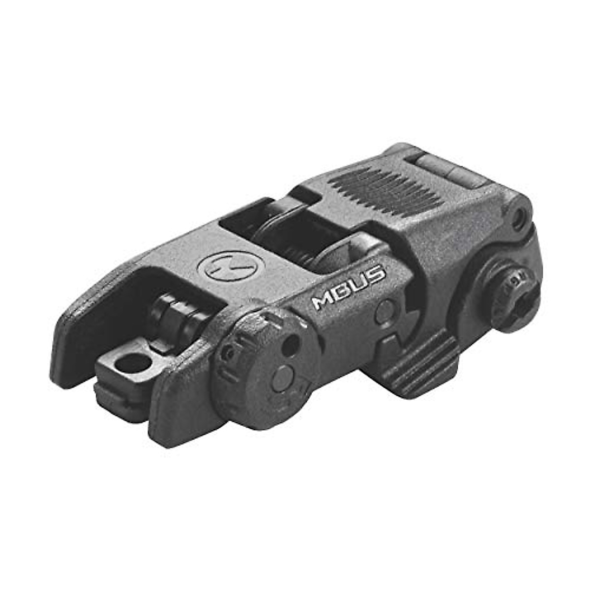 Magpul MBUS Flip-Up Backup Sights, Black, Rear Sight