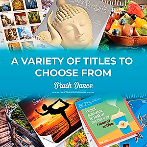 Poetry of Rumi | 2023 12 x 24 Inch Monthly Square Wall Calendar | Brush Dance | Art Poems Poet