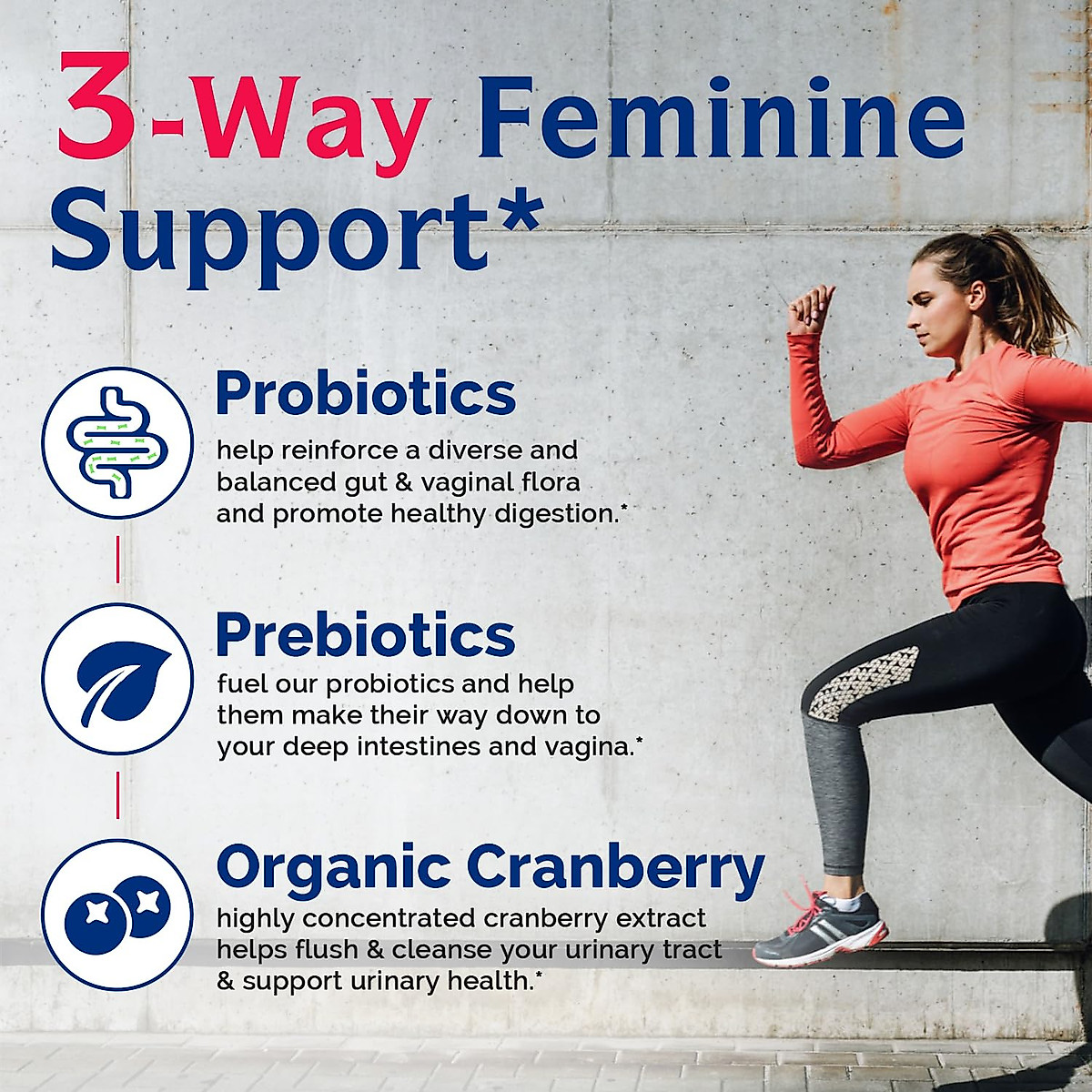 Innate Vitality Probiotics for Women, 50 Billion CFUs, 17 Proven Strains, 60 Veggie Caps, Formulated with Prebiotics and Cranberry Extract,Non-GMO, Supports Vaginal, Digestive and Immune Health