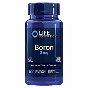 Life Extension Boron 3 Mg 100 vegetarian capsules