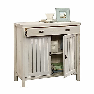 Sauder Costa Library Base, Chalked Chestnut finish