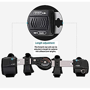 arm Sling Shoulder Sling ZHANGDONGArm Fracture Correction Rehabilitation Protector Support, Adjustable Arm Sling Support Strap, Help Elevate Arm Injury Recovery7.31(Size:Left)