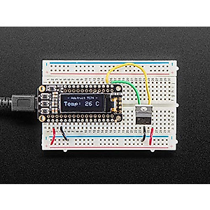 Adafruit 4375 Breadboard Friendly I2C Temperature Sensor - TC74A0 - TC74A0-5.0VAT