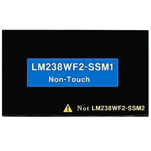 Replacement for Lenovo IdeaCentre A340-24ICB A340-24IGM, A340-24IWL, A340-24ICK, 3-24IMB05, 3-24ARE05, 3-24IIL5 LCD Screen Display 23.8" 5D10W33942 LM238WF2-SSM1 (Non-Touch Version)