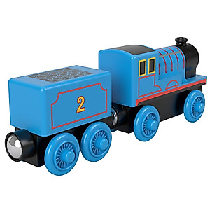 Thomas & Friends Wood Edward push-along train engine for toddlers and preschool kids ages 2 years and up