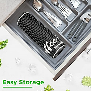 SOSMAR Coffee Bar Mat, 18" x 12" Spill Mat, Thick Durable Rubber Bar Mat, Coffee Maker Mat, Bar Accessories, Non-Slip Coffee Mat, Cup Mat for Coffee Station, Coffee Tamper Mat for Countertop, Black