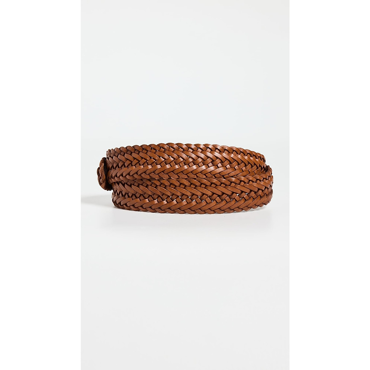 Madewell Women's Woven Belt, Desert Camel, Tan, M-L