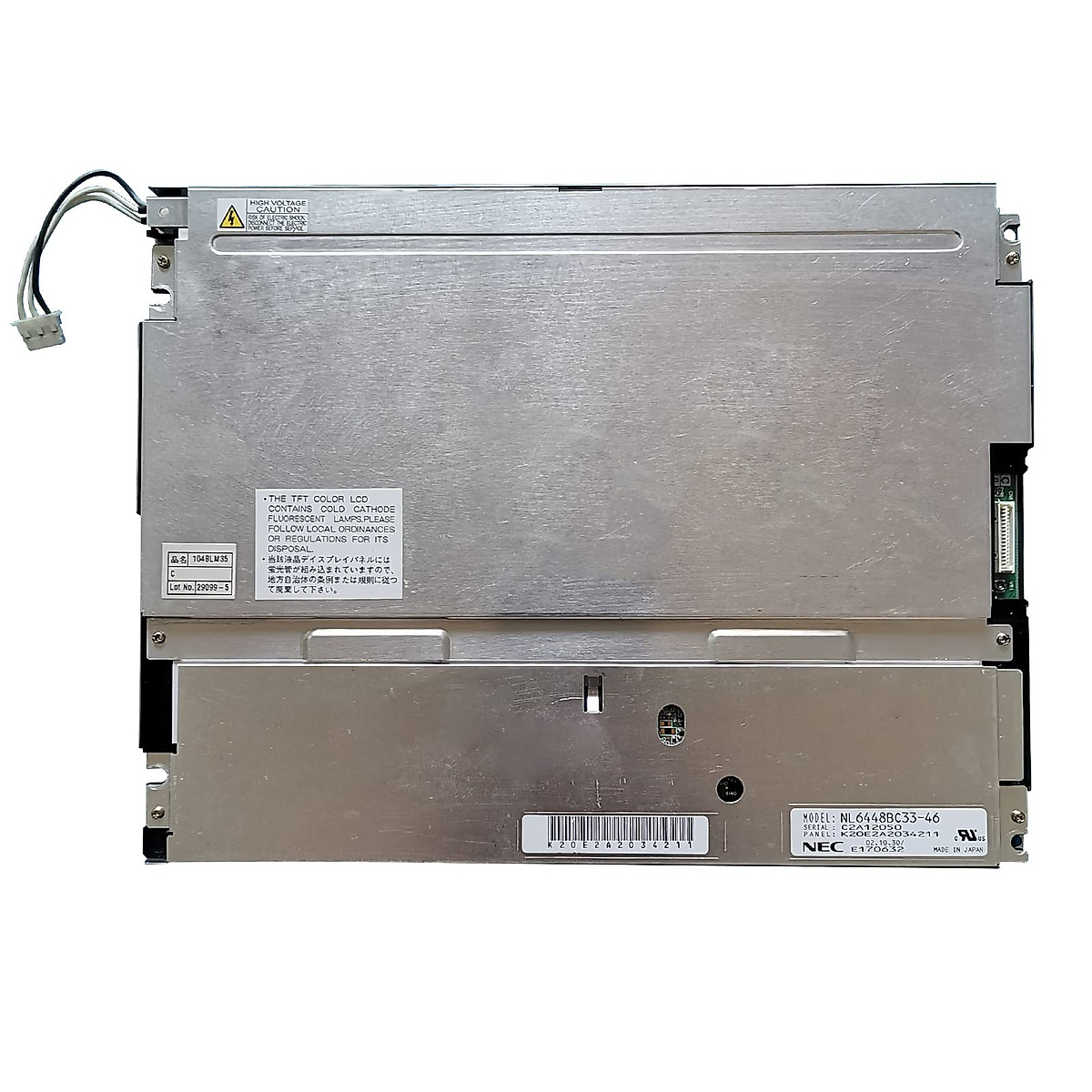 JayTong LCD Display for NEC NL6448BC33-46 LCD Screen Module Replacement with Tools