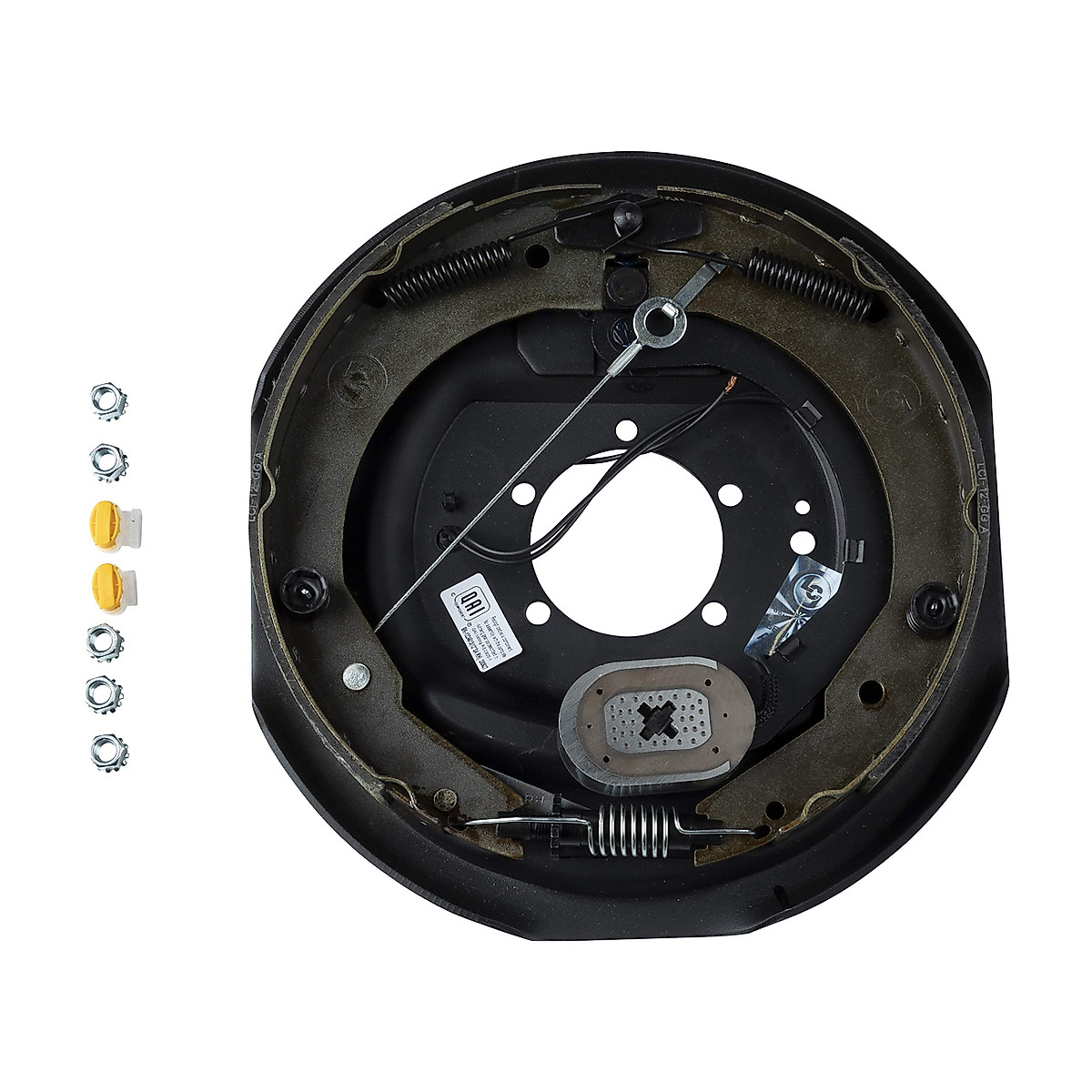 Lippert Components Forward Self-Adjusting Brake Assembly for Right Side 12" x 2", 4,000-7,000 lbs. Capacity, for 14.5", 15", 16" Wheels - 296652