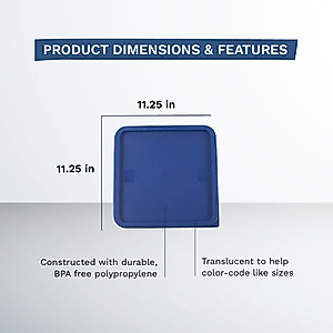 CenPro 29A-068 - Lid for CenPro 12 and 18 Qt. Storage Containers - Fits 29A-057, 29A-058, 29A-059, and 29A-060