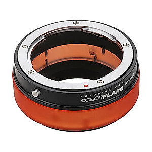 ArtFX ColorFlare Adapter for Contax/Yashica (CY) SLR Lens to Sony Alpha E-Mount Mirrorless Camera Body - Light Leak/Flare Inducing Adapter from Fotodiox Pro