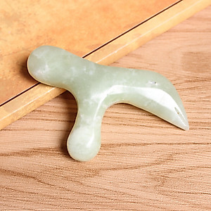 ewinever Ewin24 Natural Jade Foot Massager Acupuncture Point Massage Foot Care Therapeutic Relief Tool