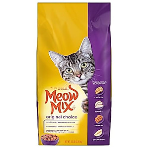 Meow Mix Original Choice Dry Cat Food, 6.3 Pound Bag