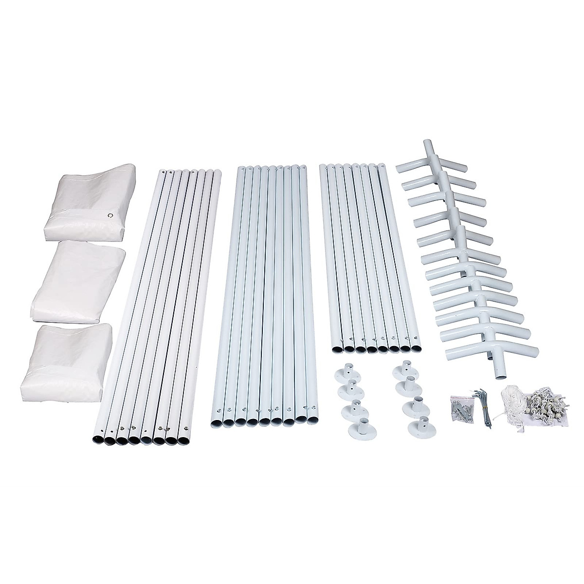 10'x20' Heavy Duty Carport Gazebo, Canopy Garage, Car Shelter with Windows