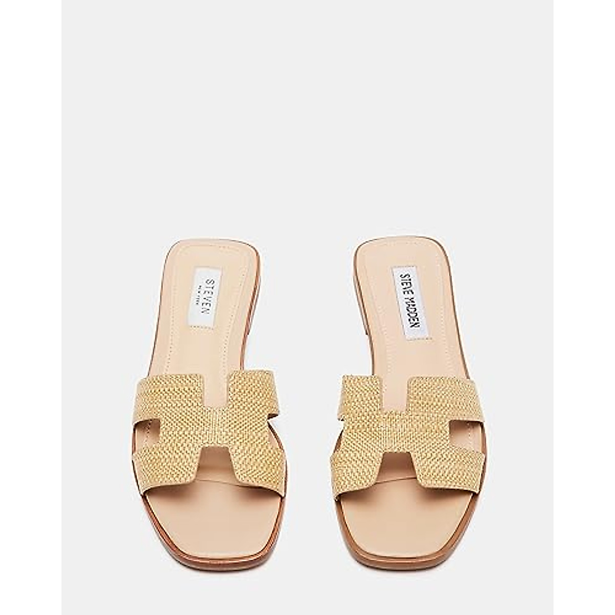 Steve Madden Women's Hadyn Sandal, Raffia, 7.5