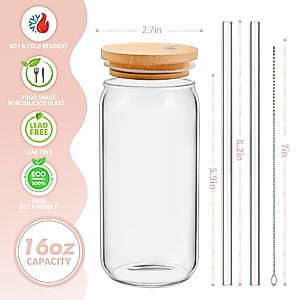 Personalized Gifts for Women, Monogrammed Glass Cups with Lids and Straws, Custom Tumbler, Cute Customized Mug, Aesthetic Stuff, Initial Iced Coffee Cup, Drinking Glasses, Birthday Teacher Gifts, A