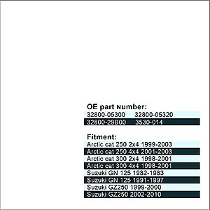 Voltage Regulator Rectifier Fits For 1999 2000 2001 2002 2003 Arctic Cat 250 2x4 01-03 Arctic Cat 250 4x4 98-01 Arctic Cat 300 2x4 98-01 Arctic Cat 300 4x4 32800-05320 32800-05300 32800-29B00