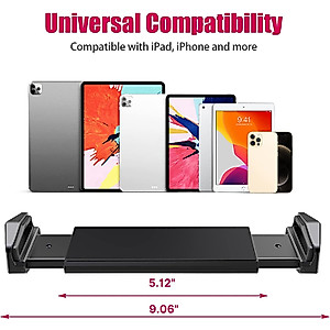 ULANZI Phone Mount Stand Holder for Desktop, VIJIM P001 with 2 Adjustable Arm and 360° Rotates, Universal Foldable Multi Angle, Compatible with iPad iPhone Tablet and More