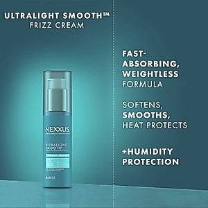 Nexxus Ultralight Smooth Frizz Defy Cream Serum for Frizzy and Dry Hair 4 fl oz