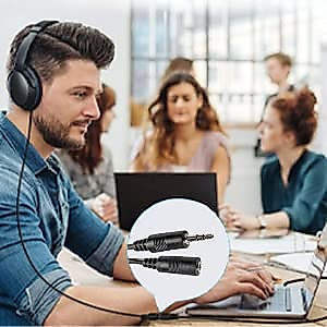 iMBAPrice® 12 Feet Professional Quality Nickel Plated 3.5 mm Male/Female Stereo Audio Extension Cable