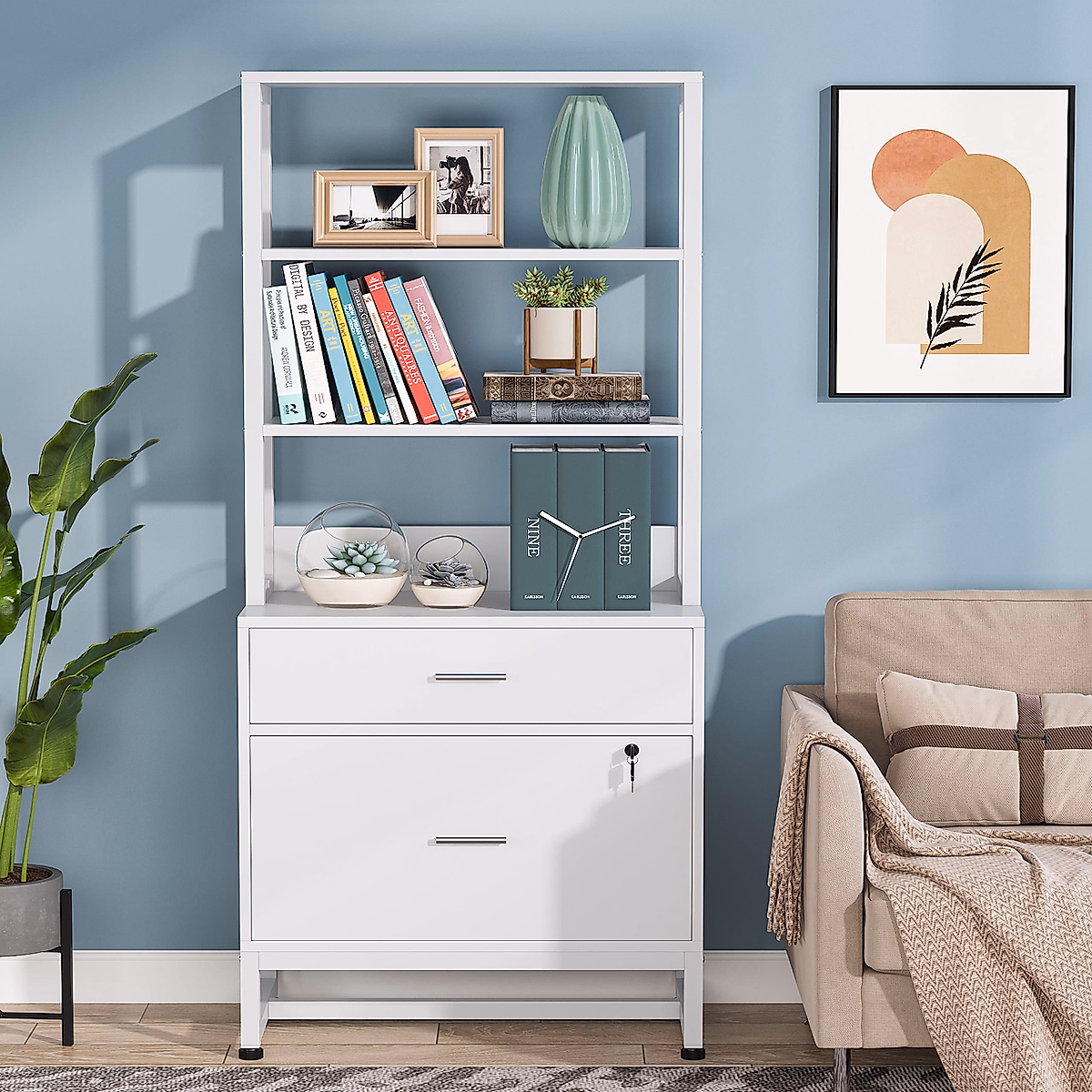 LITTLE TREE 2 Drawers Vertical Office File Cabinet