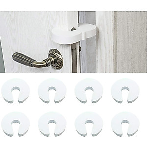 Maydahui 8 PCS Finger Pinch Guards Baby Proofing Doors Extra Soft Durable Foam Door Stopper Slamming Doors Bumper Sleek Design for Child Baby Safety Finger Protectors