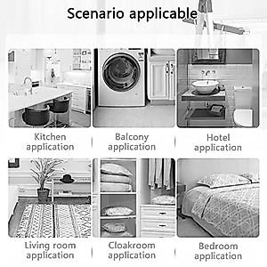 CHEMYO Portable Clothes Dryer Electric Heated Clothes Airer Dryer Free Standing Indoor Horse Rack Laundry Folding Washing Dry Winged 1470 * 540 * 940mm