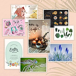 HTVRONT Clear Self-Adhesive Laminating Vinyl Roll-12"x15FT Non Thermal Laminating Film,No Machine Needed Clear Vinyl Laminate for Stickers