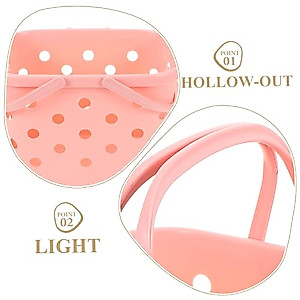 FONDOTIN 2pcs Laundry Basket for Bathroom Underwear Storage Organizer Bathroom Organizer Basket Storage Bags Vegetable Basket Portable Cube Storage Basket Sundries Basket Yellow