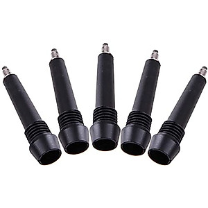Trekking Pole Tips 5 PCS, Replacement Trekking Poles Tips Fits for Majority Standard Trekking, Walking and Hiking Pole Trekking Pole Accessories Replacement Set