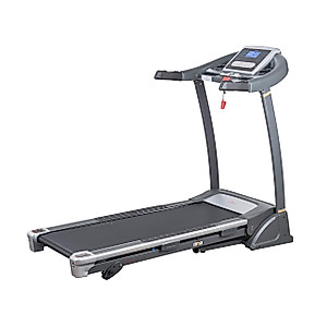 Sunny Health & Fitness SF-T7604 Motorized Treadmill, Grey